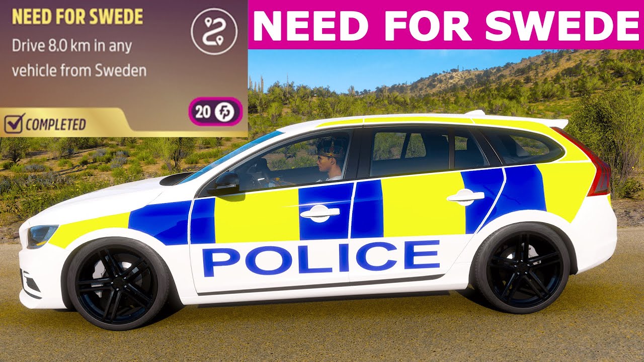 Daily Challenge - NEED FOR SWEDE | Drive 8.0 km in any vehicle from Sweden - YouTube