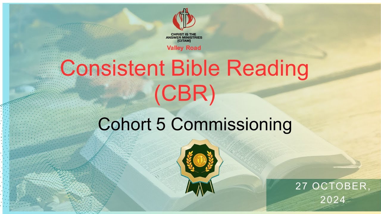 CONSISTENT BIBLE READING II 27th october 2024 - YouTube