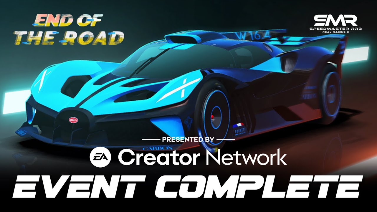 Real Racing 3 End Of The Road - Bugatti Bolide - Complete Event ...