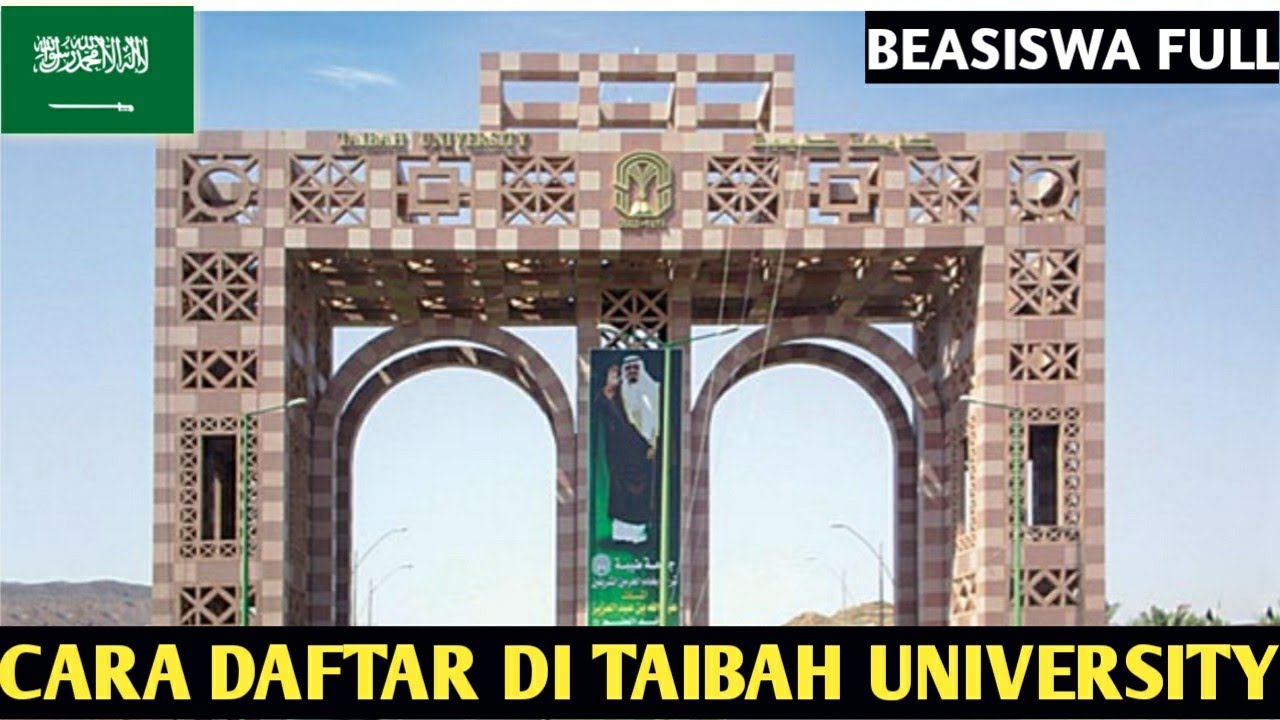 CARA DAFTAR DI TAIBAH UNIVERSITY, SAUDI ARABIA - YouTube
