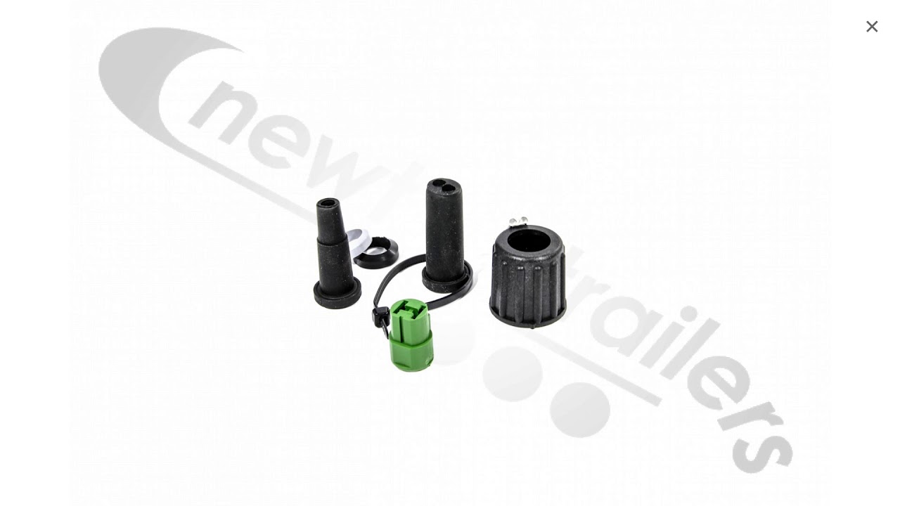 N1002079 - Aspoeck Wiring Plug ASS2 Green 2 Poles - Repair Set - YouTube