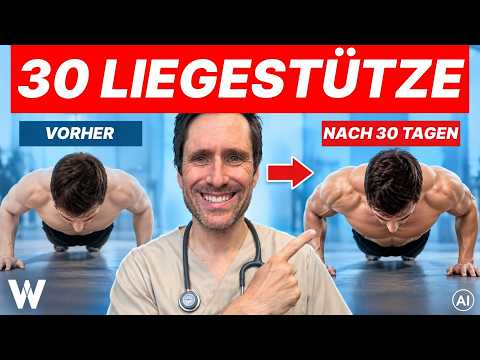 Täglich 30 Liegestütze: Genial oder Ruin für Deine Fitness?