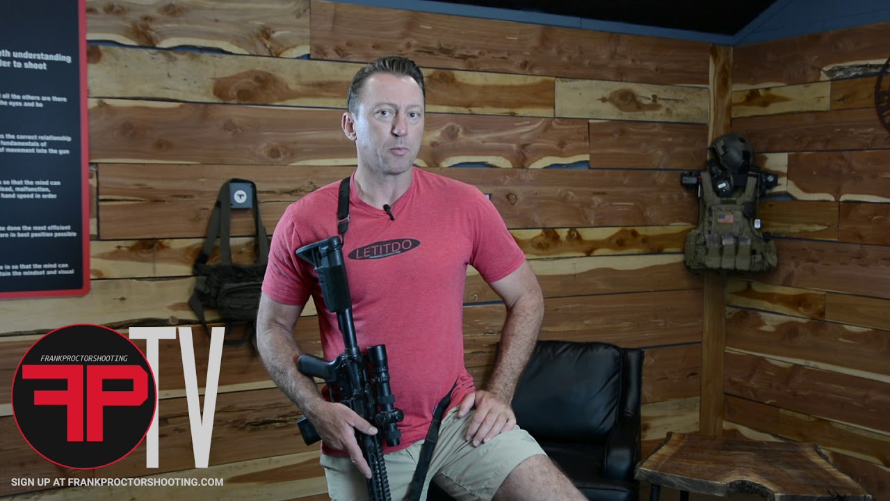 Techniques for maneuvering an AR-15 - Frank Proctor Shooting - YouTube