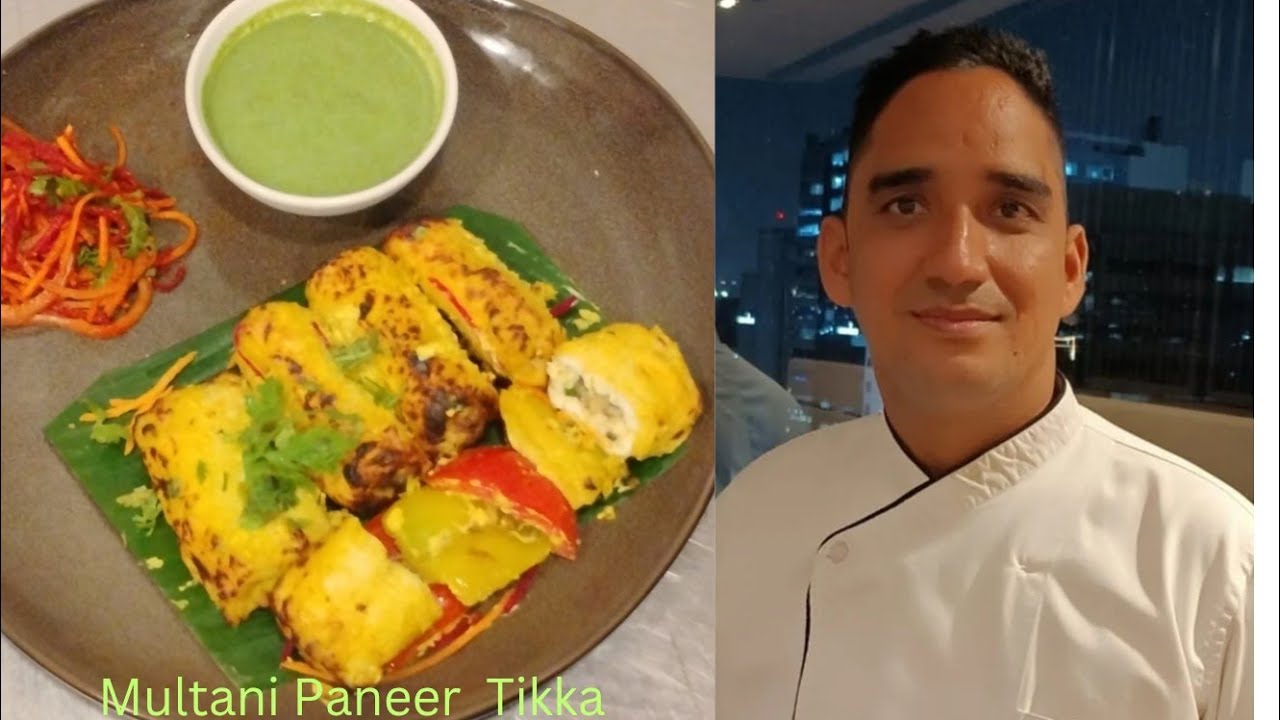 recipe of Multani Paneer Tikka, by chef Manoj Singh guleria. - YouTube