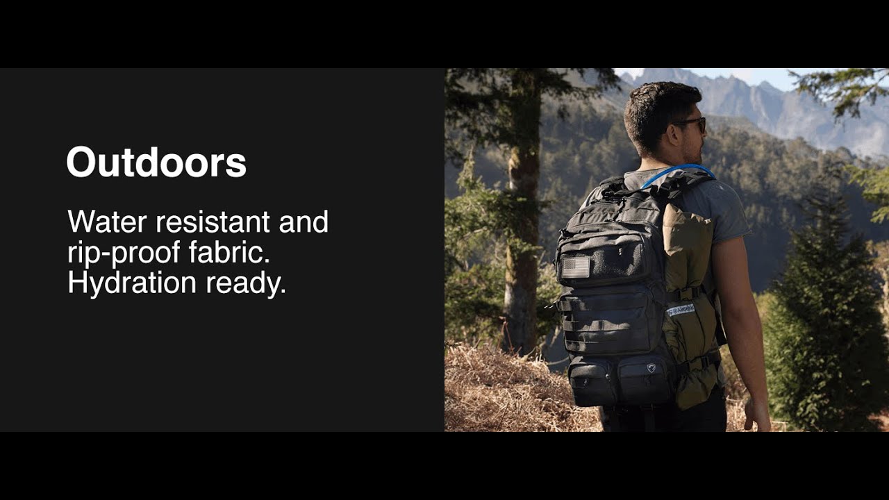 Falko Tactical Backpack - YouTube