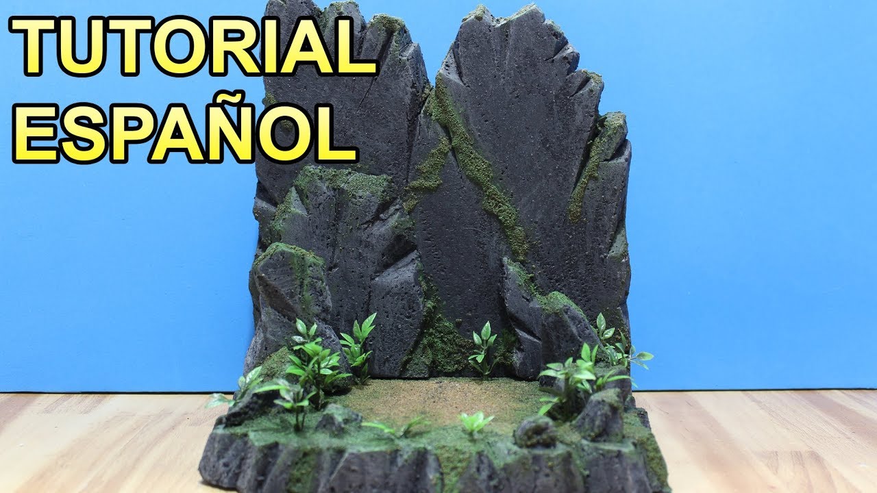 DIORAMA Para Display (exhibición) Tutorial - YouTube