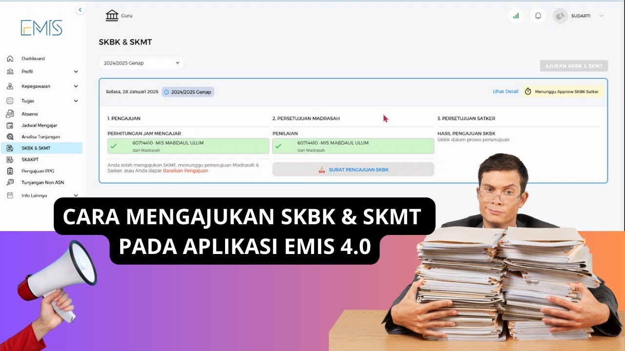 CARA MENGAJUKAN SKBK & SKMT DI EMIS 4.0. PETUNJUK SINGKAT - YouTube