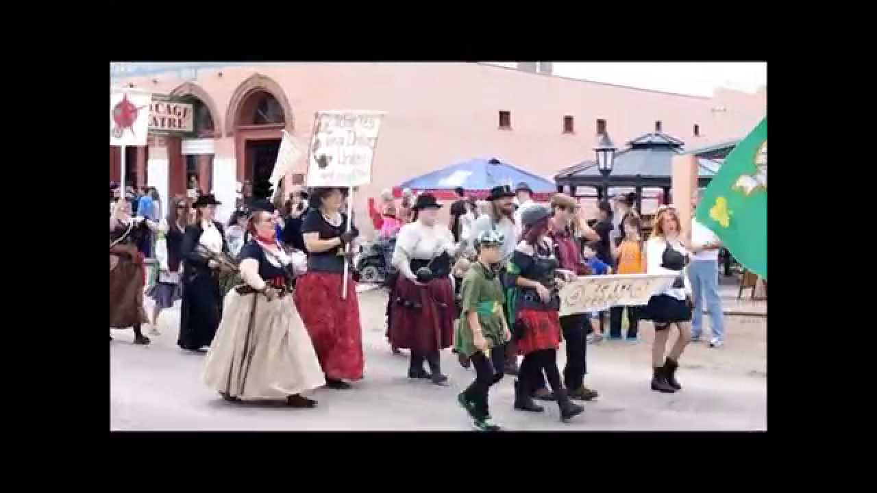 Steampunk Parade 9 5 15 - YouTube