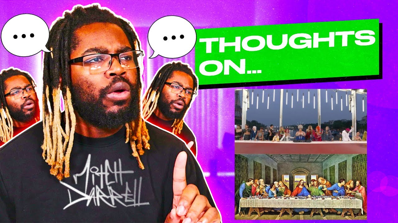 Last Supper painting MOCKED in 2024 Olympics Opening Ceremony??? - YouTube