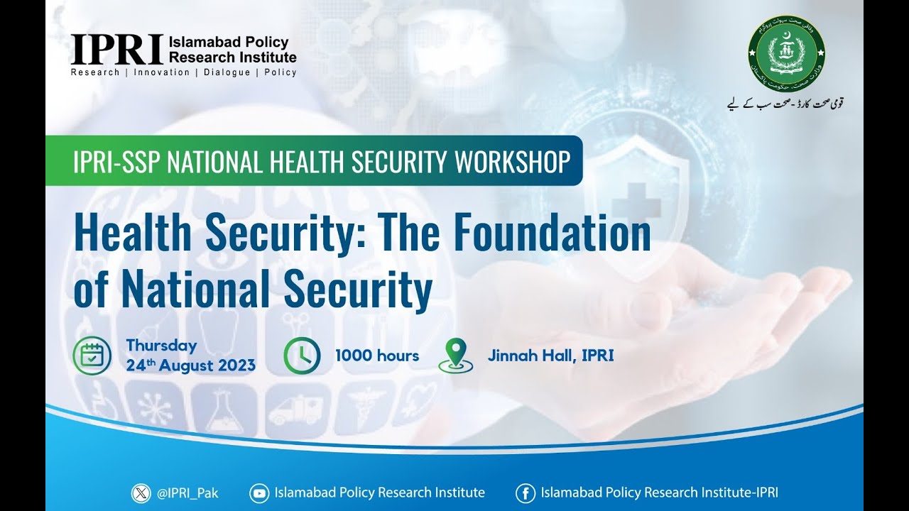 Health Security : The Foundation of National Security - YouTube