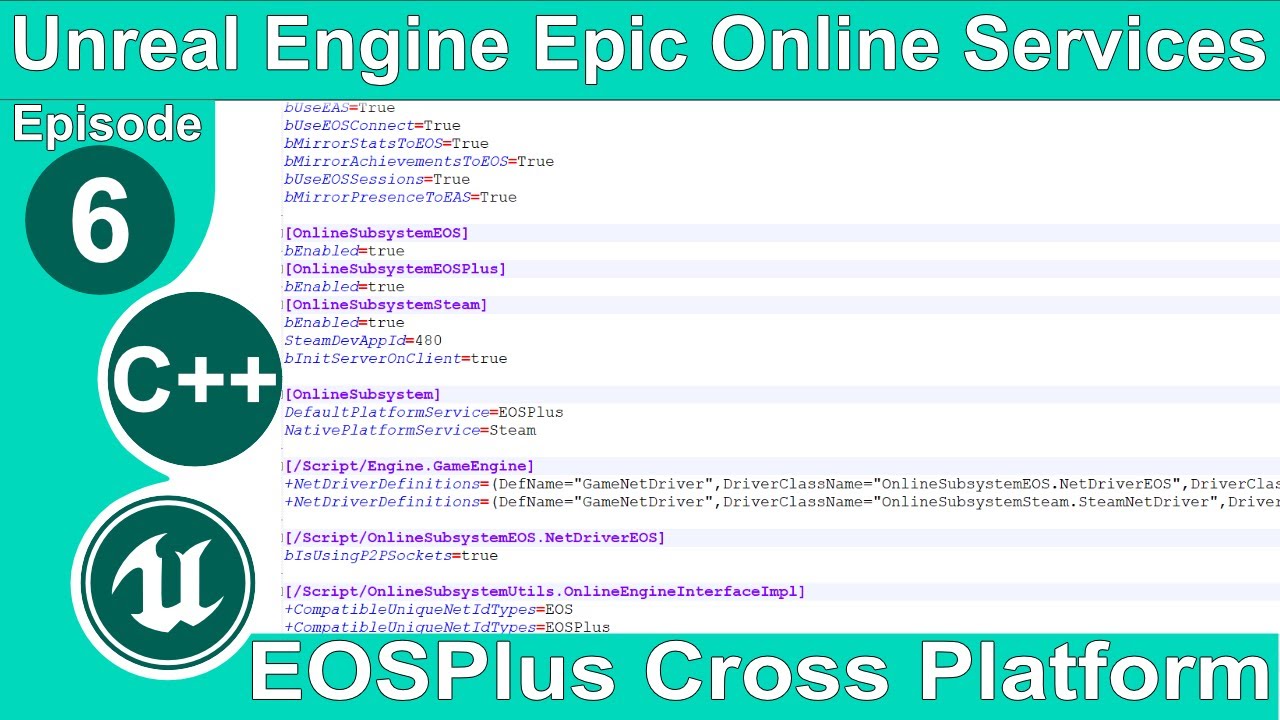 Unreal Engine Epic Online Services(EOS) #6: "EOSPlus Cross Platform ...