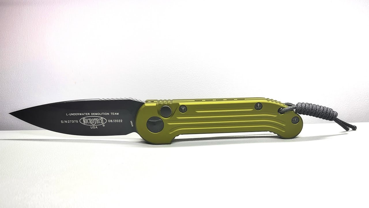 Microtech L.U.D.T. - Knife Overview - YouTube