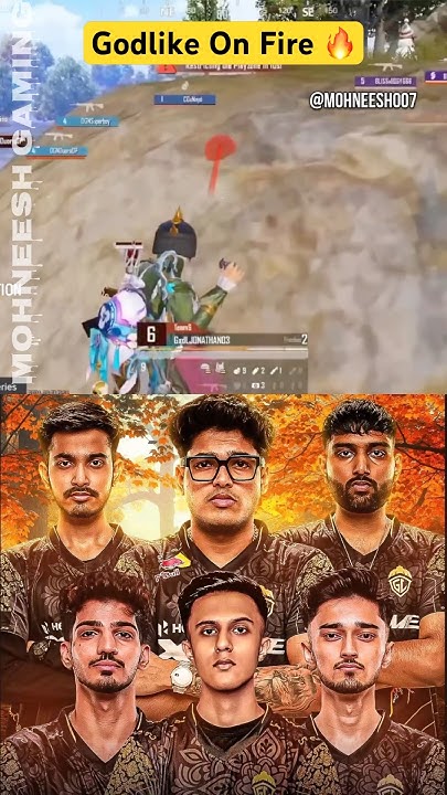 TEAM GODLIKE VS ORIGINALS😍GodL JONATHAN 1v3 WITH OGNS🥵GRENADE OR WOTT😱#jonathan #godlike #bgmi ...