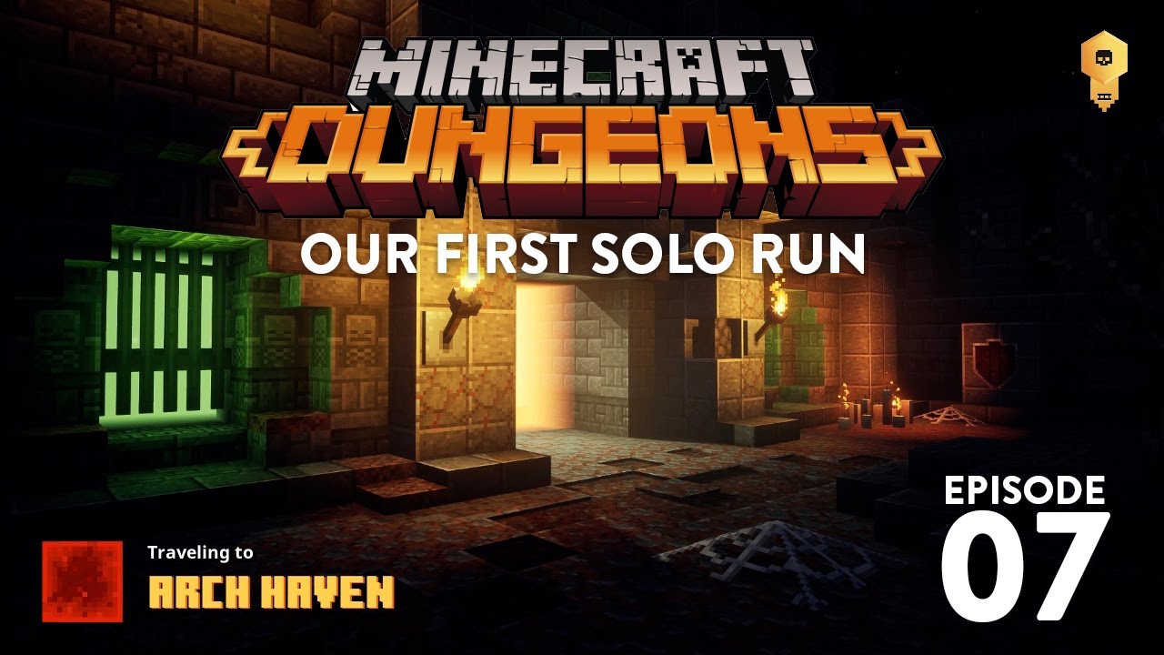 Minecraft Dungeons Arch Haven Secret Level - Solo Play Episode 7 - YouTube
