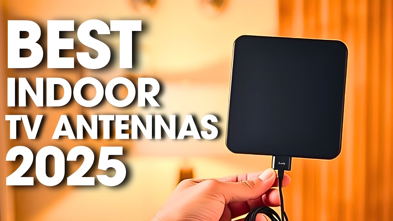 Best Indoor TV Antennas 2025 - (Which One Is The Best?) - YouTube