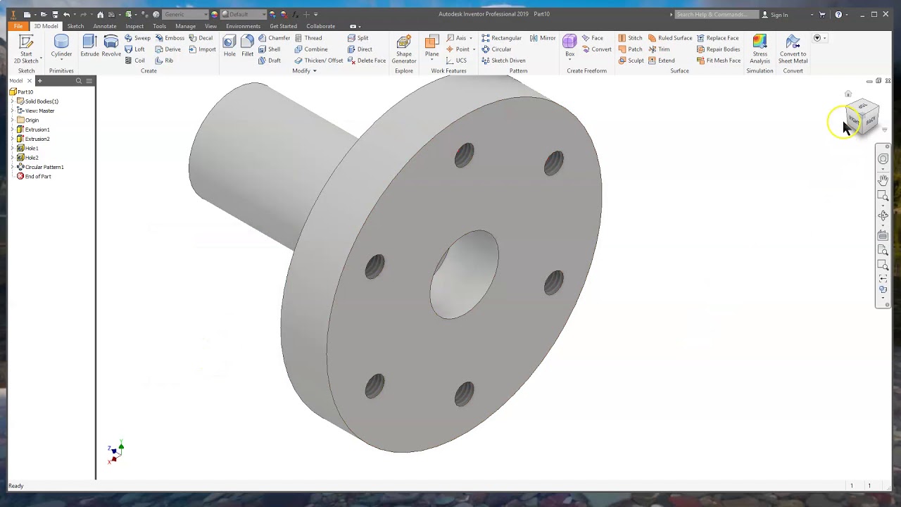17 3 D Pattern Hub - YouTube