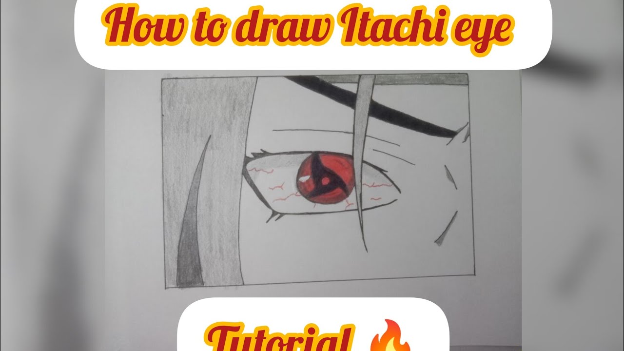 TECH ARTSZ || How to draw Itachi' eye | step by step - YouTube