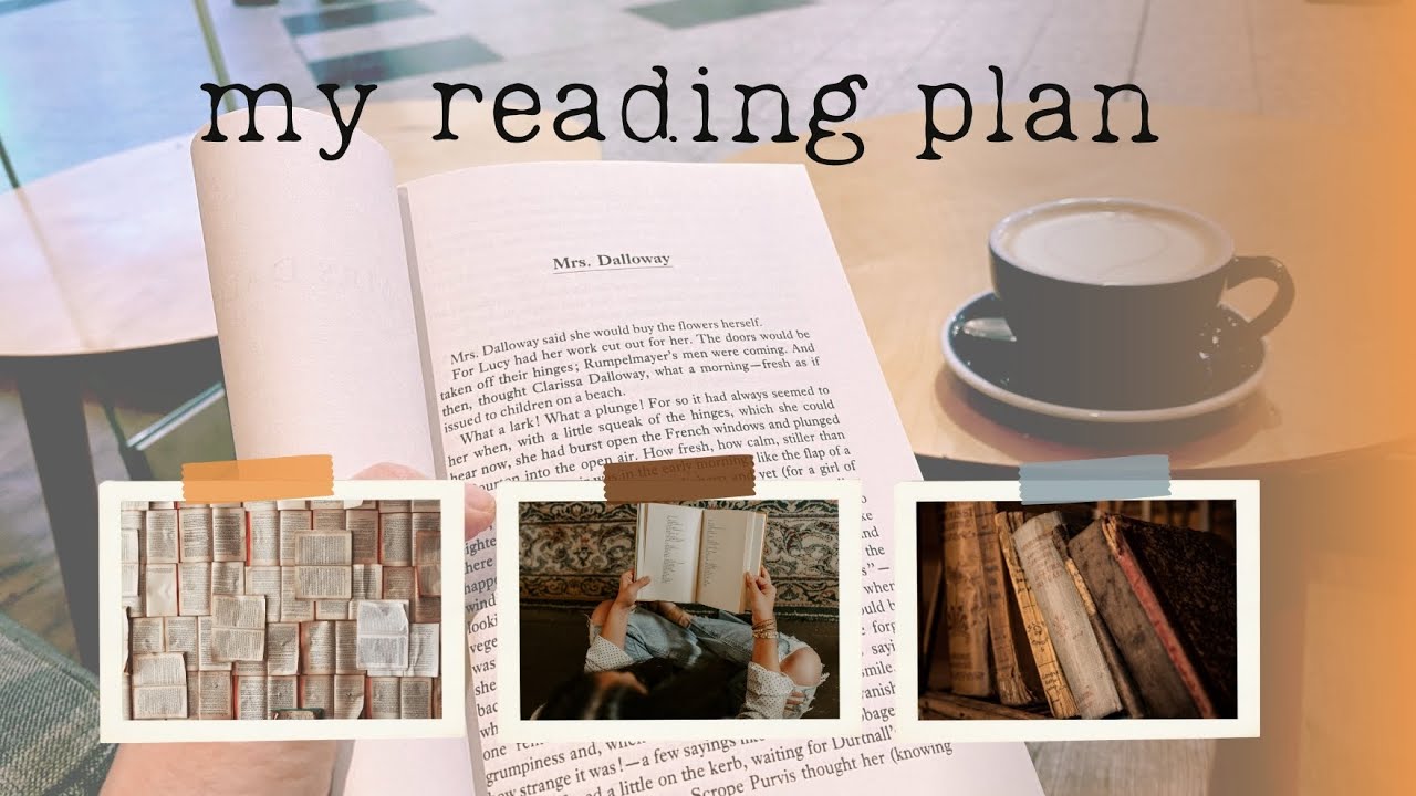 my literature reading plan | authors, books and theory - YouTube