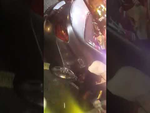 N1 - High speed crash caught on camera during street race AFTERMATH ...