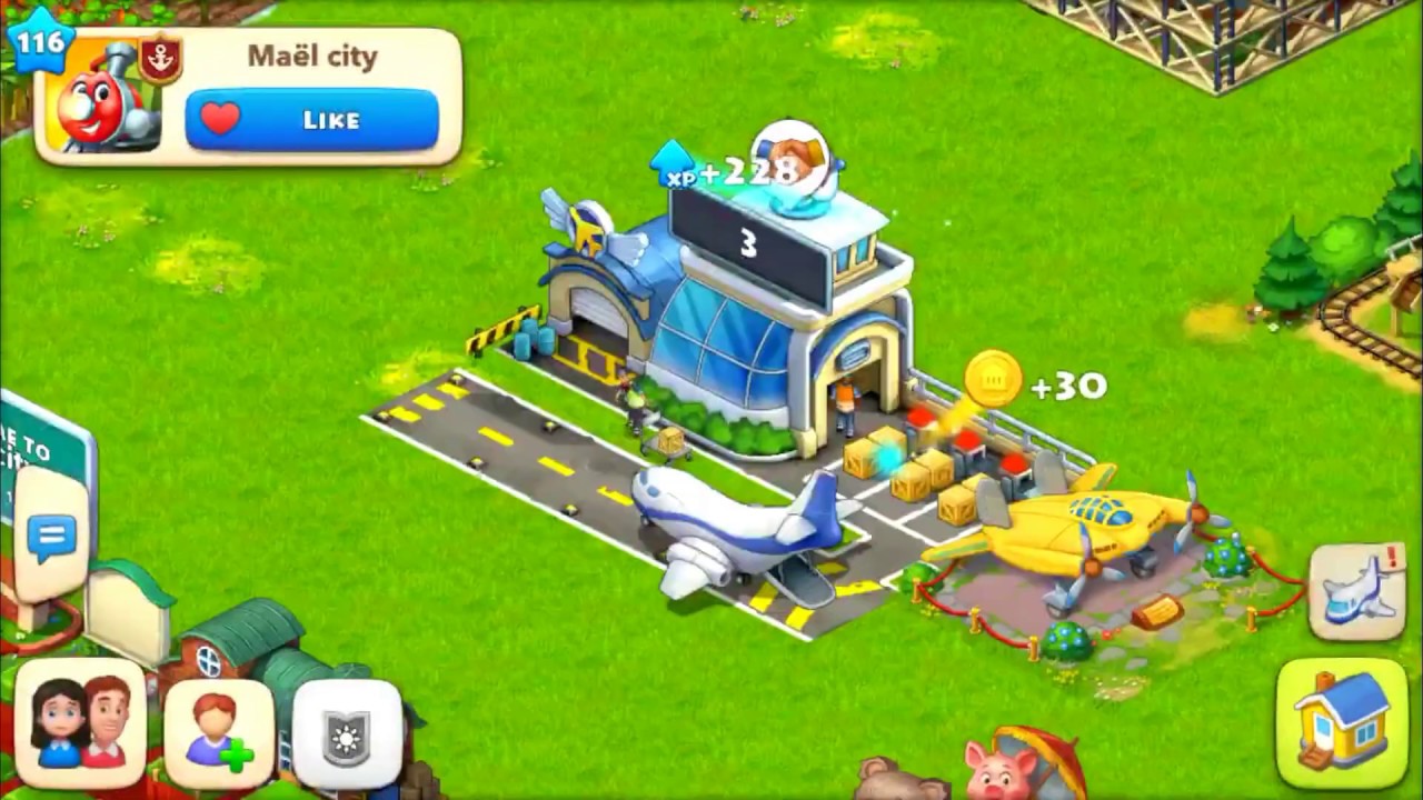 TOWNSHIP GAMEPLAY Level 128 #2 - YouTube