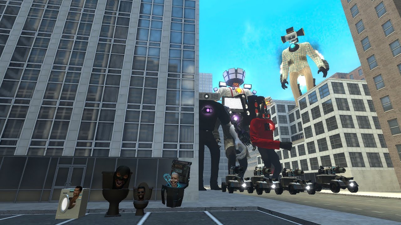 SKIBIDI wizard they set up an ambush for CAMERAMAN and ULTIMATE MECHA ...