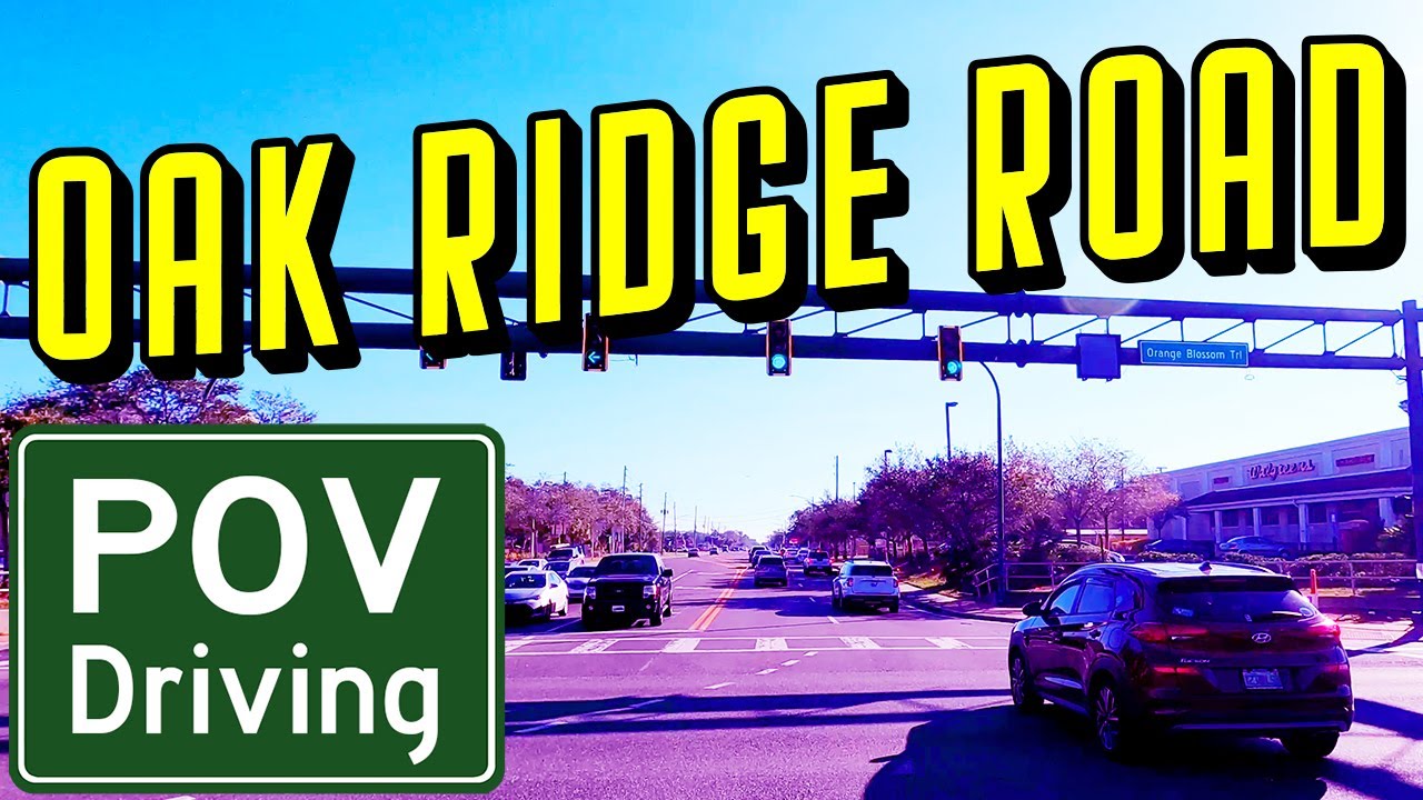 Oak Ridge Road POV Drive | Orlando FL - YouTube