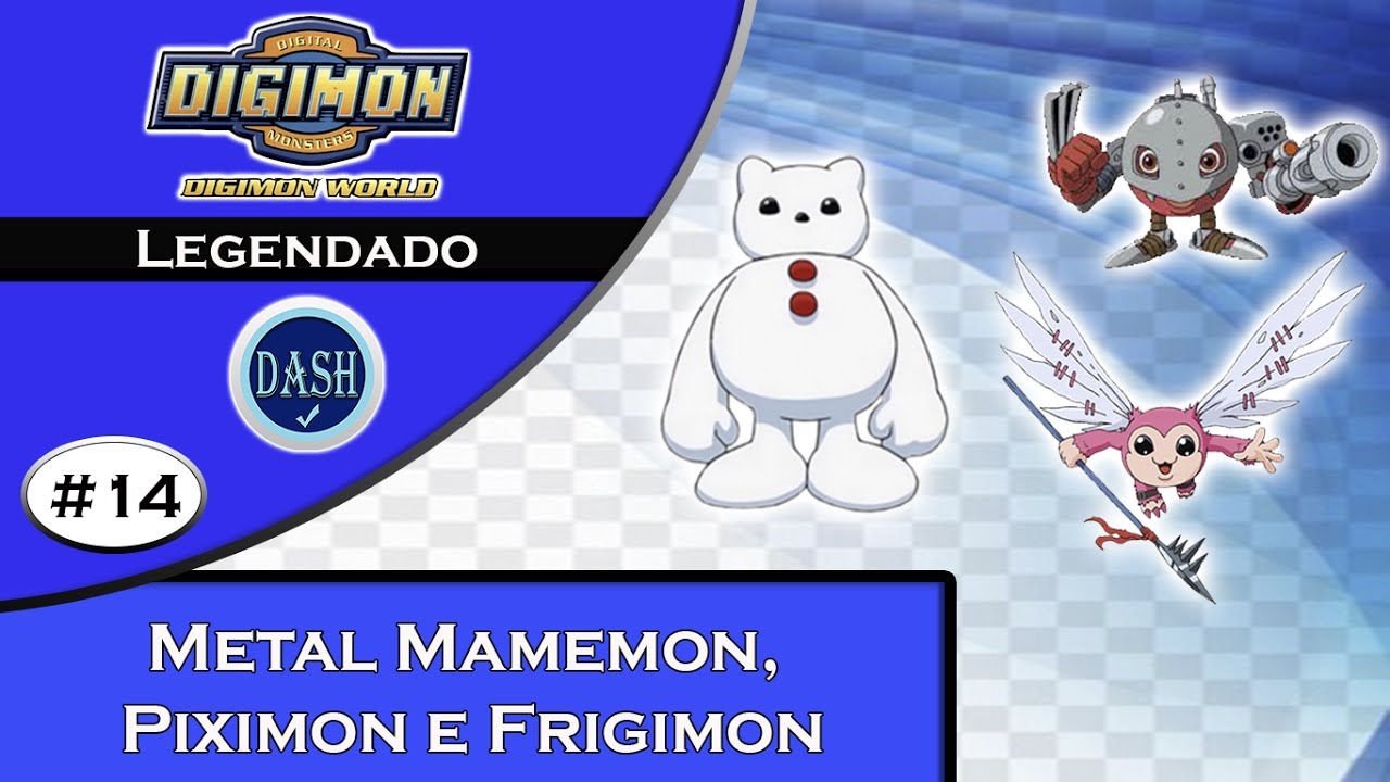 Digimon World 1 #14 - Metal Mamemon, Piximon e Frigimon (Legendado em ...