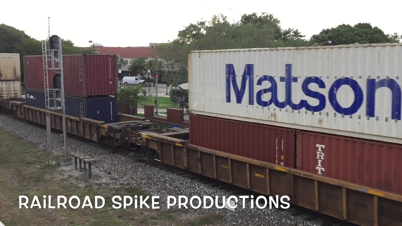 Canadian National leading the Tropicana Juice Cars and Intermodal ...