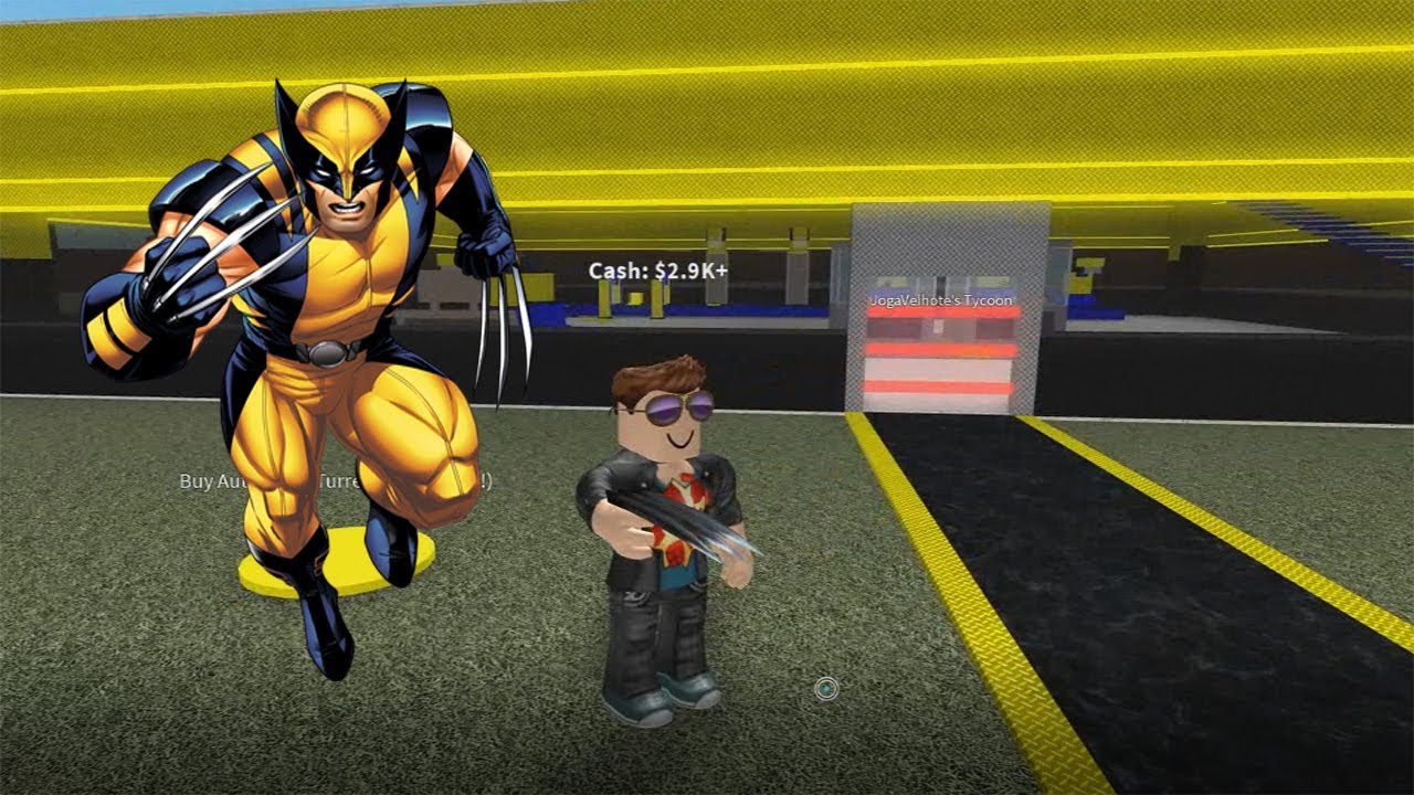 ROBLOX: O VELHOTE PEGOU OS PODERES DO WOLVERINE!! (Super Hero Tycoon ...