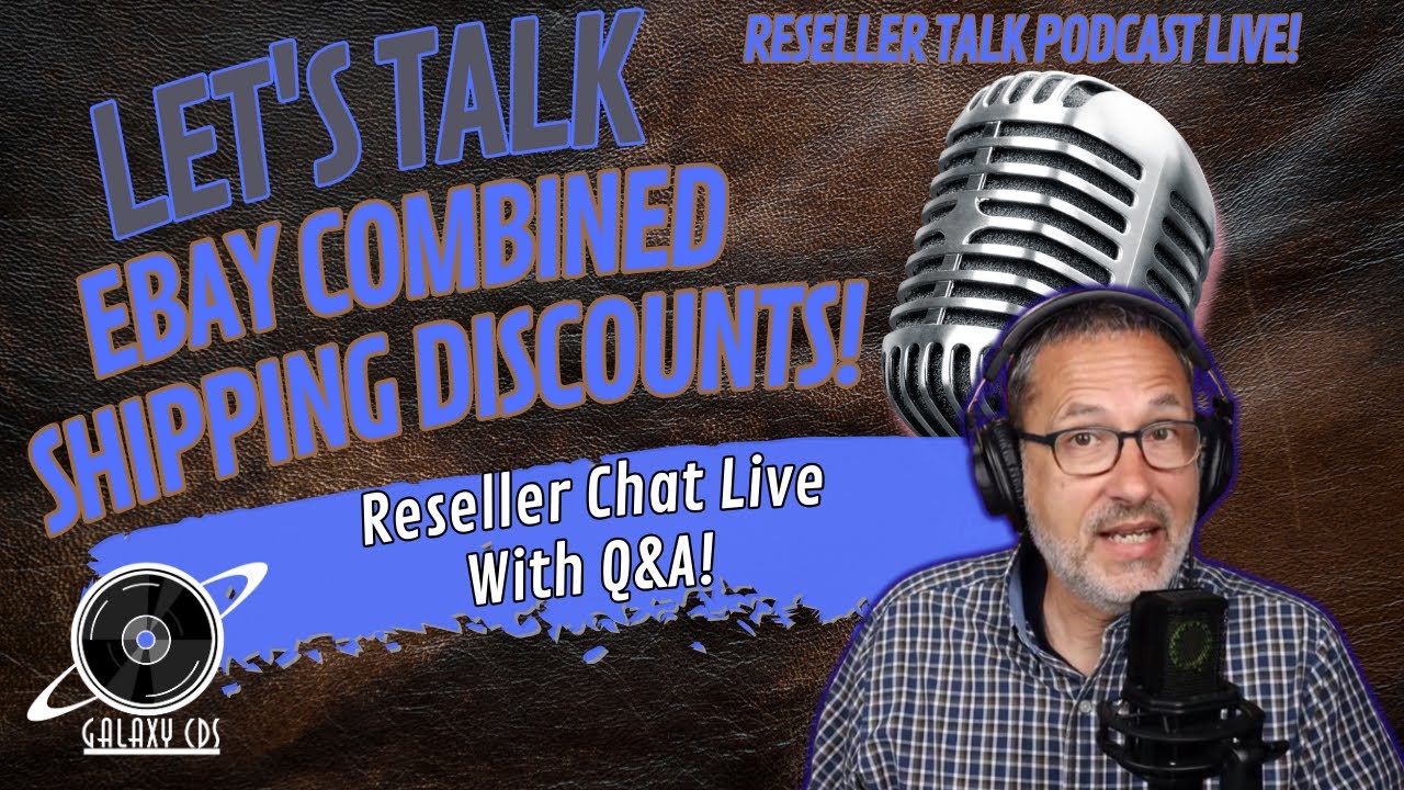 Let's Set Up eBay Combined Shipping Discounts! Plus Reseller Chat Live ...
