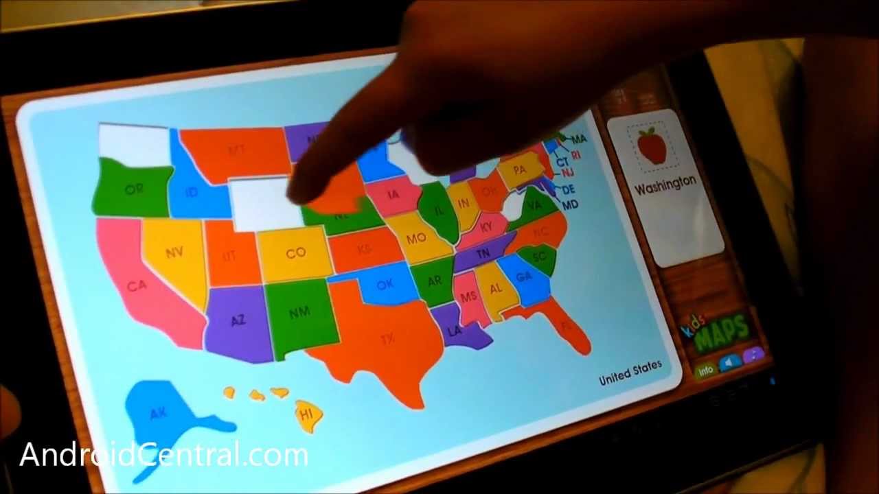 App review - Kids Maps - YouTube