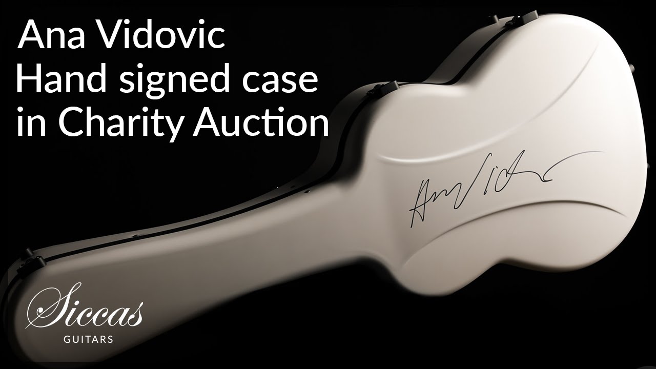 💝 Ana Vidovic hand signed Visesnut case in Charity Auction for ‘Doctors ...