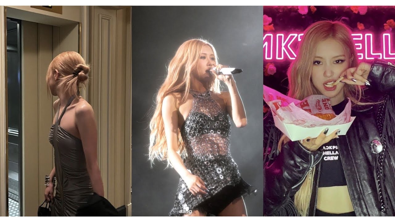 ROSÉ TIKTOK COMPILATION - YouTube