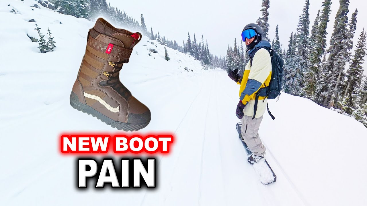 New Snowboard Boot Day & How To Fix Your Snowboard Boot Pain - YouTube