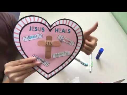 Craft video - Jesus Heals Sin - YouTube