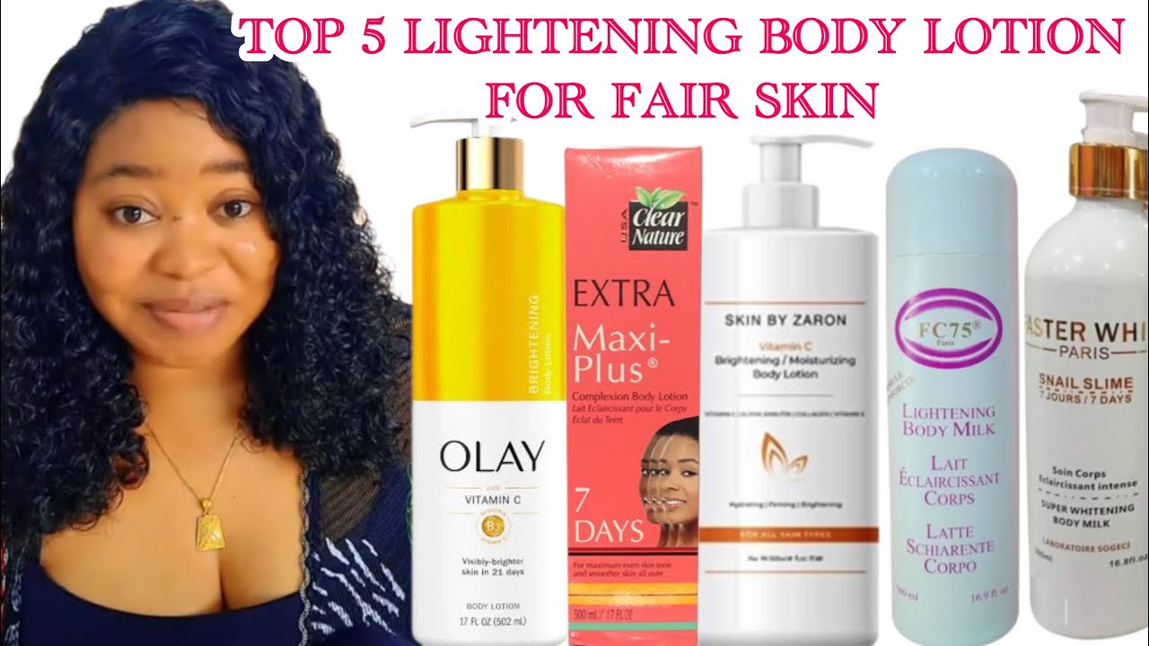 Body Lotions for Light, Even Skin That is Worth Your Money / 5 Skin ...