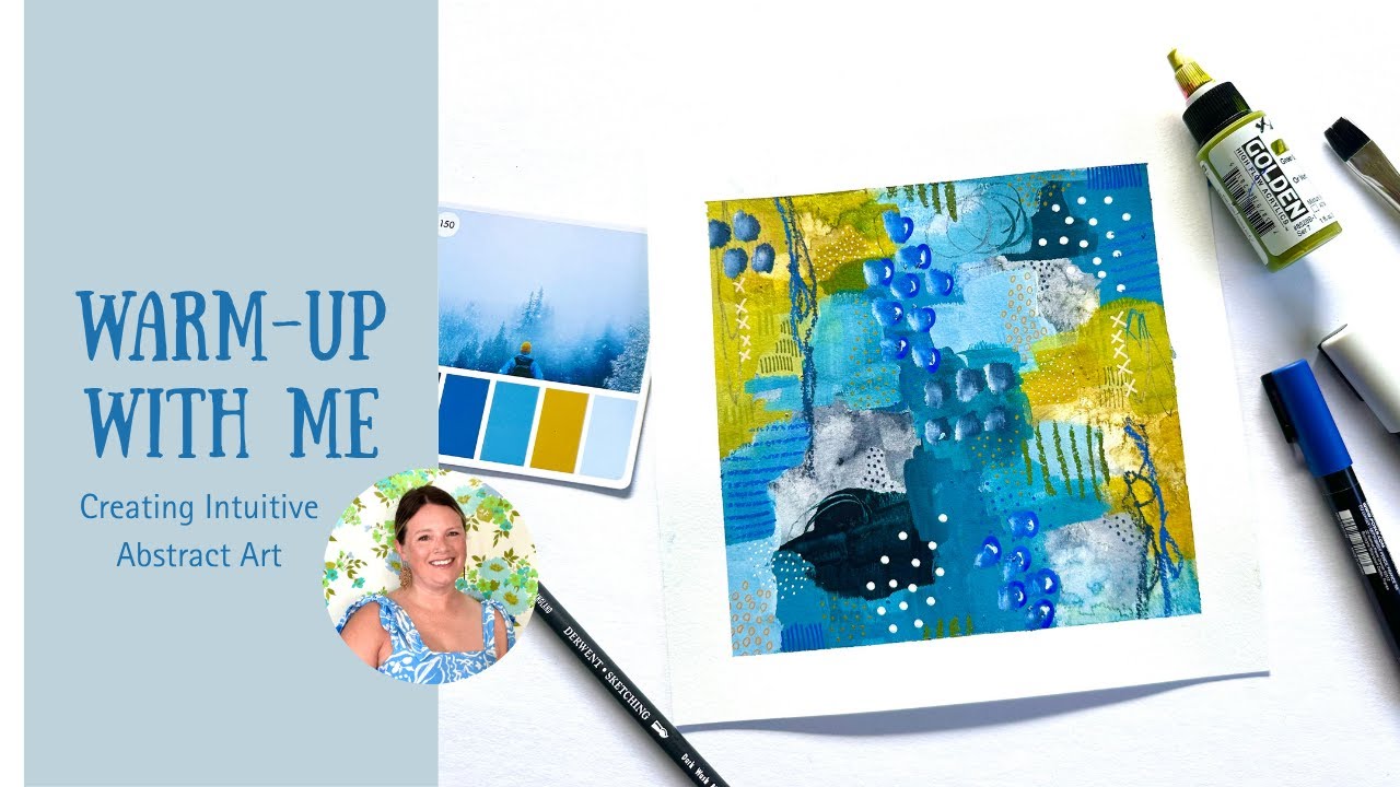 Warm-Up With Me | Intuitive Painting Session - YouTube