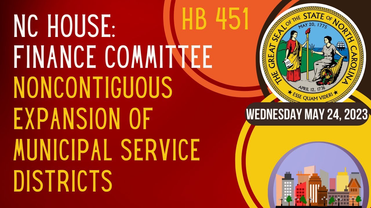 NC EXTENDS MUNICIPAL SERVICE DISTRICTS TO AREAS NOT CONTIGUOUS TO THE ...