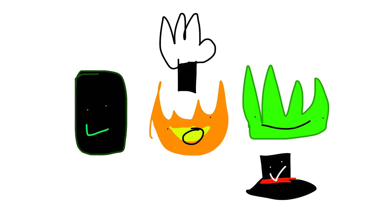 Slap Battles With Grass and Fire and Top hat - YouTube