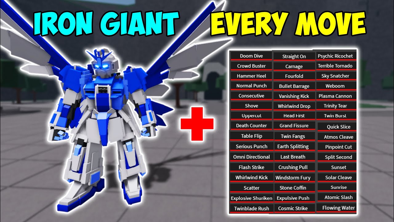 What If You Use Every MOVE + IRON GIANT Child Emperor in The Strongest ...
