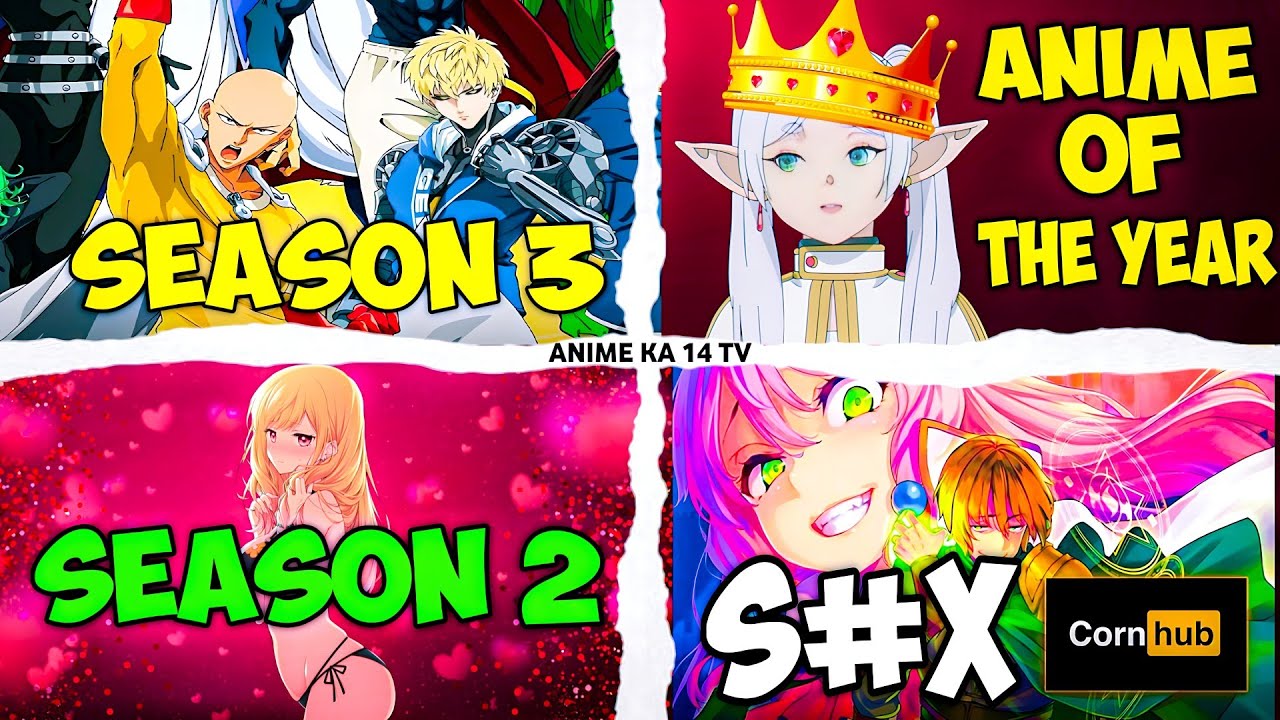 Frieren Anime of the Year, finally OPM, My Dressup Darling Season 2 ...