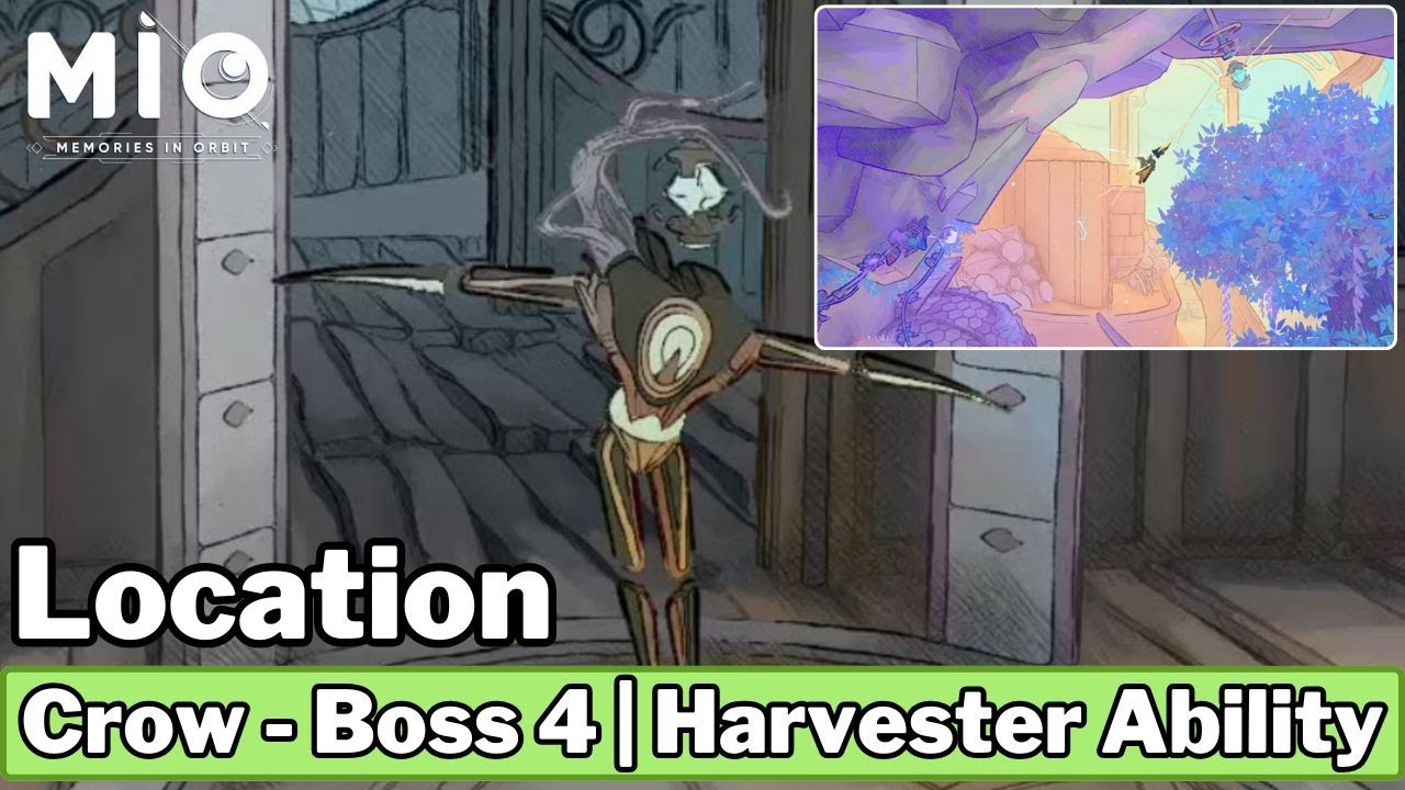 Crow Boss (4) & Harvester Ability (Hairpin Upgrade) Locations | MIO ...