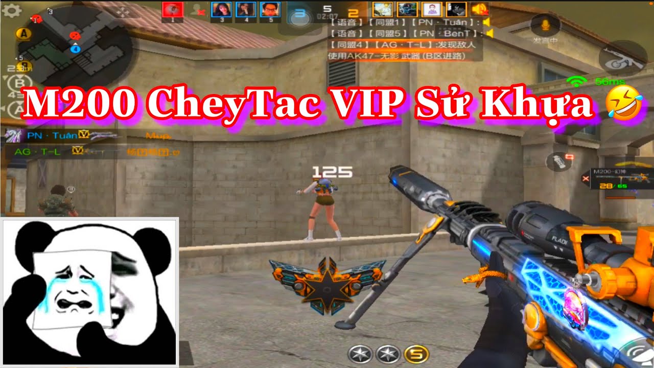 CF Mobile : M200 VIP Và Trận Đấu Căng Thẳng Cướp Lại ACE Từ Thanh Niên ...