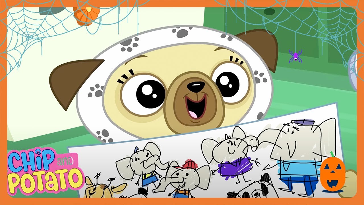 Chip and Potato - 🎃 Chip's Halloween Project 🎃 | Season 1 | Watch More ...
