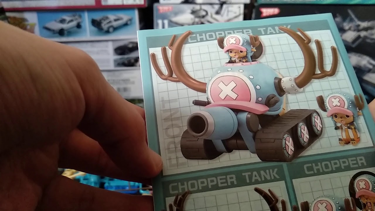 Unboxing One Piece Chopper Robo 01 Chopper Tank model kit Bandai - YouTube