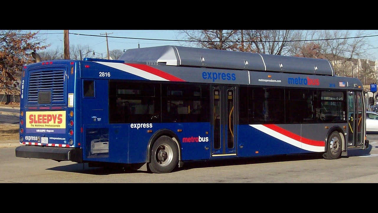 Washington Metropolitan Area Transit New Flyer C40LFR #2811 on the 79 ...