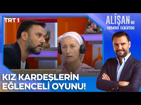 Bigalı kız kardeşler dudak okuma oyununda! | @AlisanileHayataGulumseTRT