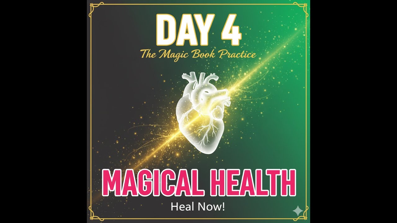 💚 Day 4 - Magical Health | The Magic Book Practice | Heal with ...