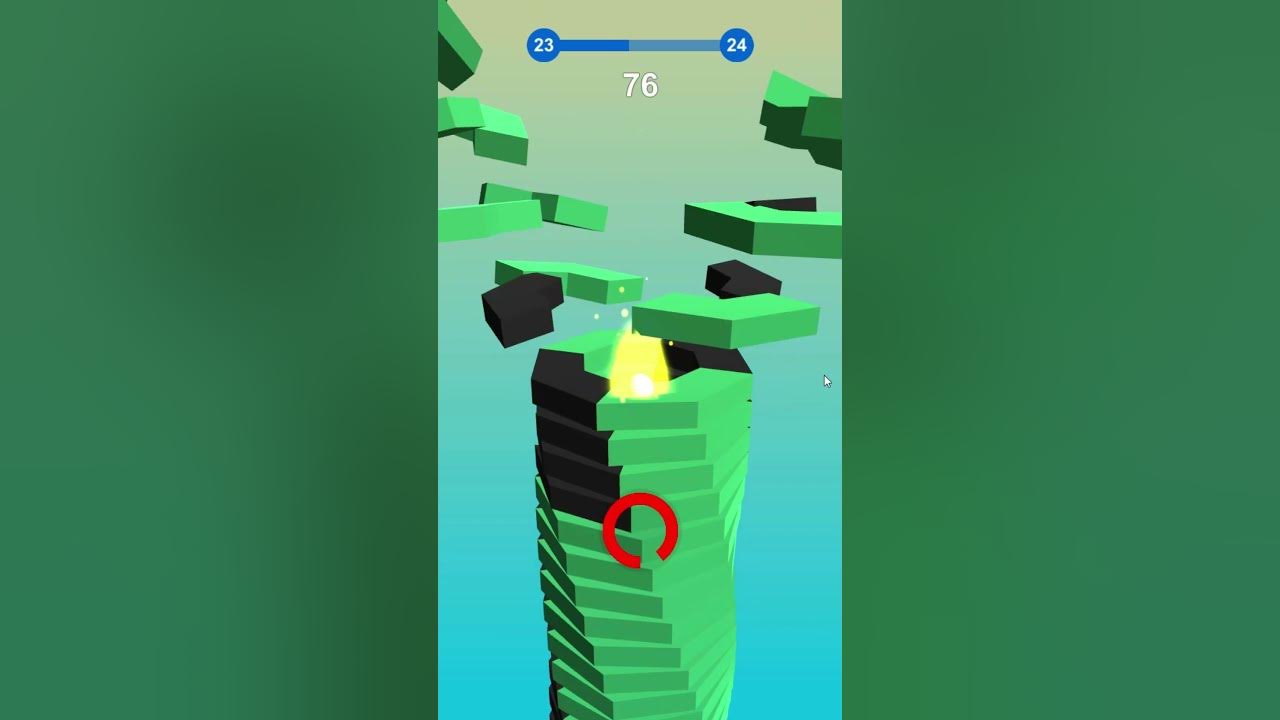 Stack Ball Breaker Game#23 #shorts #gaming 🔥🔥🔥 - YouTube