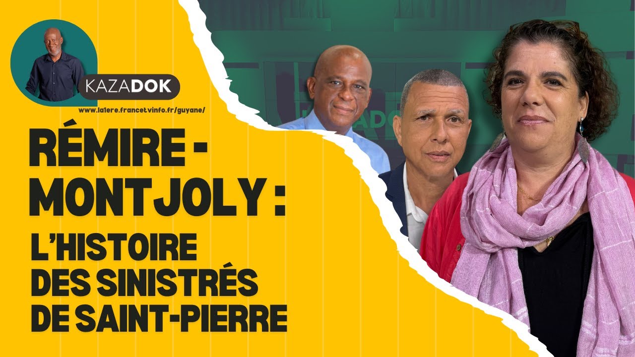 Rémire-Montjoly, l'histoire des sinistrés de Saint-Pierre - YouTube
